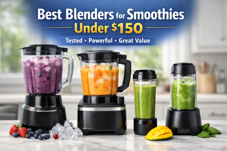 Best Blenders for Smoothies Under $150 (Tested & Reviewed)